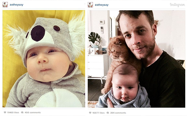 Hamish Blake's Adorable Baby