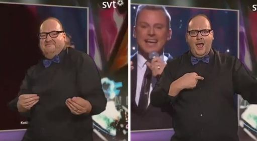 Eurovision Sign Language Interpreter Steals The Show