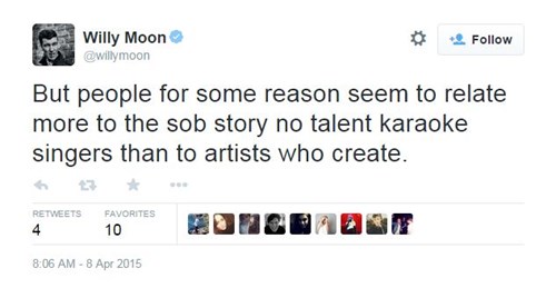 Fired Judge Willy Moon Goes On Twitter Rampage