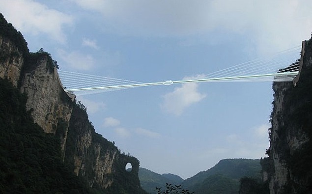 This New See Through Bridge Will TERRIFY You