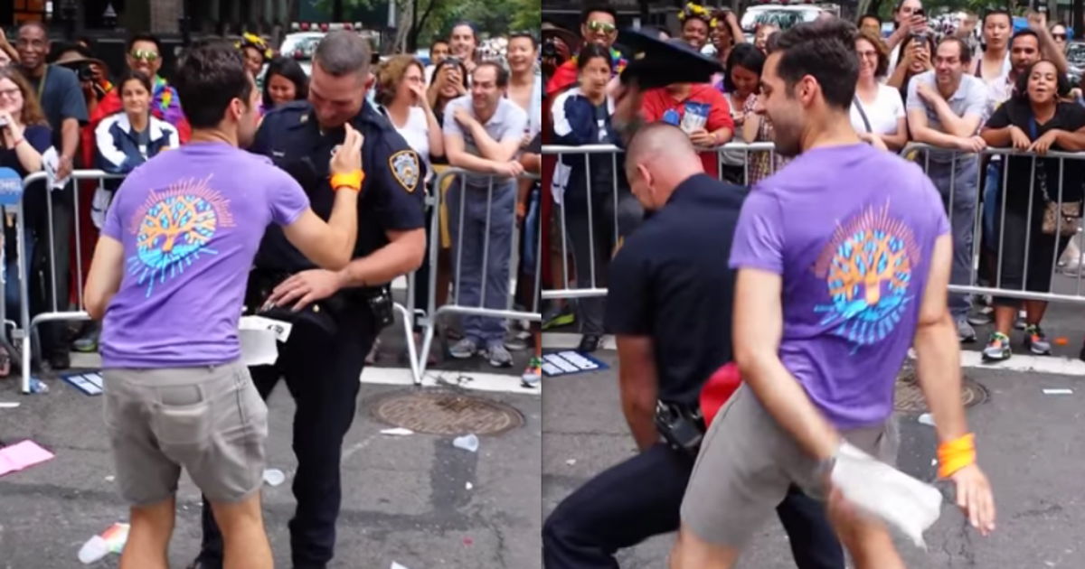 This Video Of A Dancing Police Officer Is Going Viral