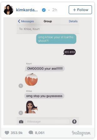 Kim Kardashian Releases A Line Of 'Kimojis'