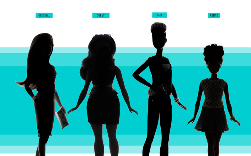 Barbie Releases 3 New Dolls With Realistic Body Shapes
