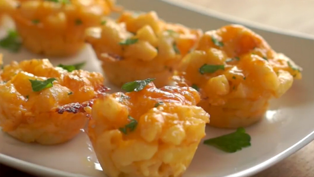 Mini mac and cheese bites recipe