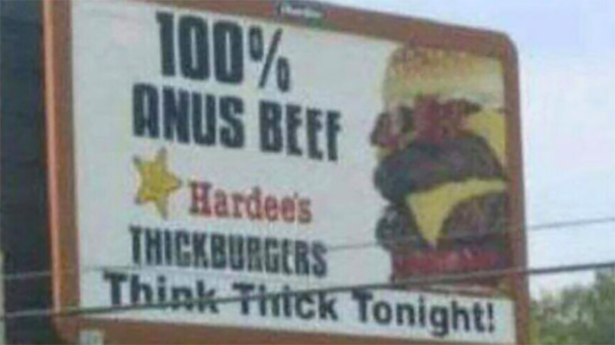 How quickly can you spot the typos in these billboard fails?