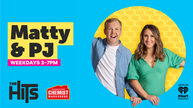 The Hits Drive with Matty & PJ weekdays 3pm-7pm The Hits Drive with Matty & PJ weekdays 3pm-7pm