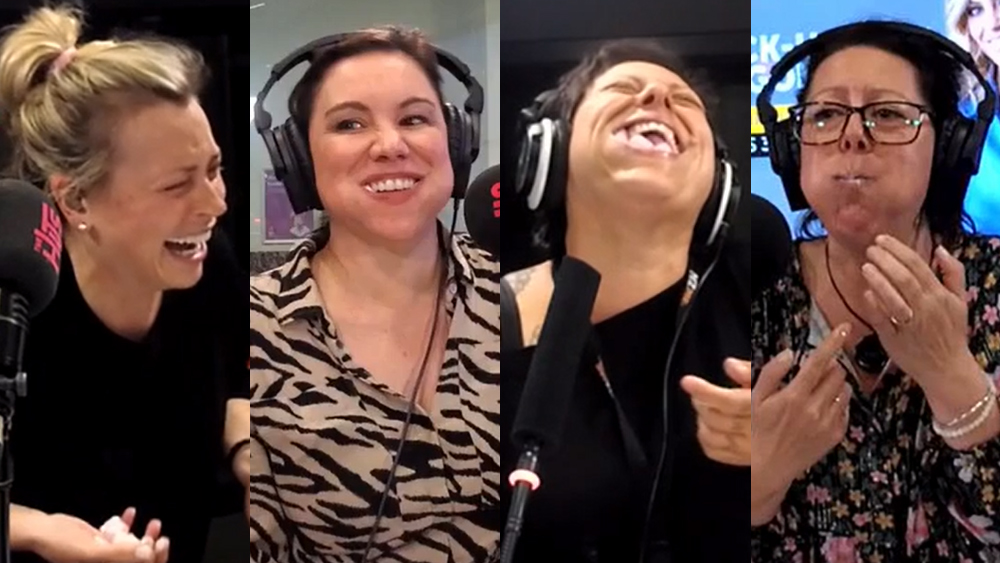 Laura challenges Estelle, Stace and Anika to a hilarious game of Chubby ...